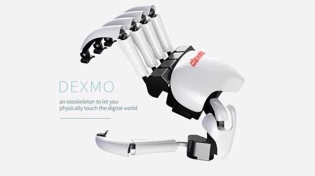 SF 영화에 나올 것 같은 고품질 VR 글러브 'Dexmo' 공개