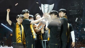 젠지, 숙적 'T1' 꺾고 LCK 4회 연속 우승...'기인' 결승 MVP 등극